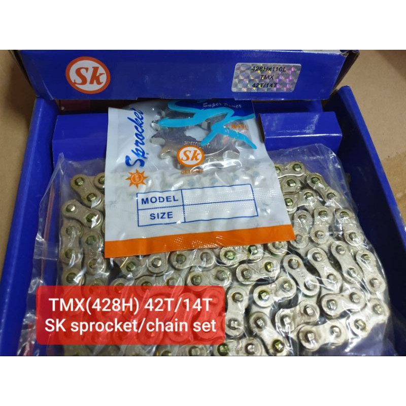 sk sprocket chain set/sprocket chain set | Shopee Philippines