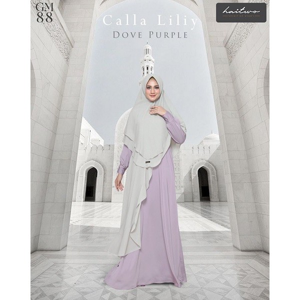 Gamis Clothes + HIJAB Adult PREMIUM HAITWO GM 088 | Shopee Philippines