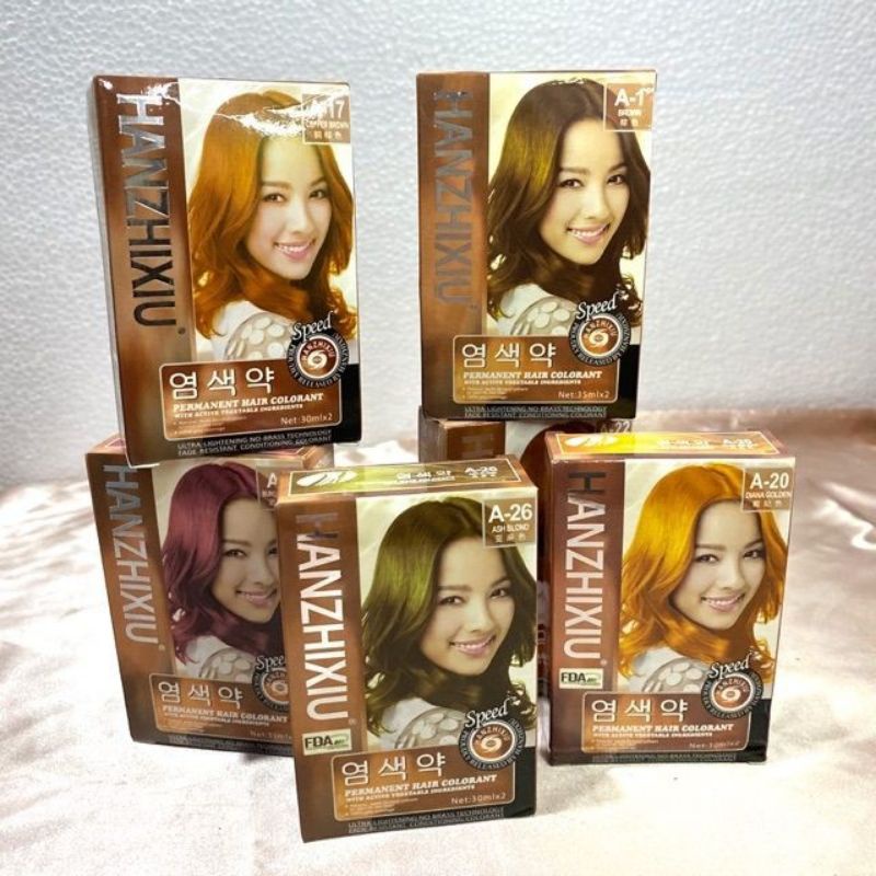 HANZHIXIU Hair Colorant Hair Dye (Page 1) | Shopee Philippines