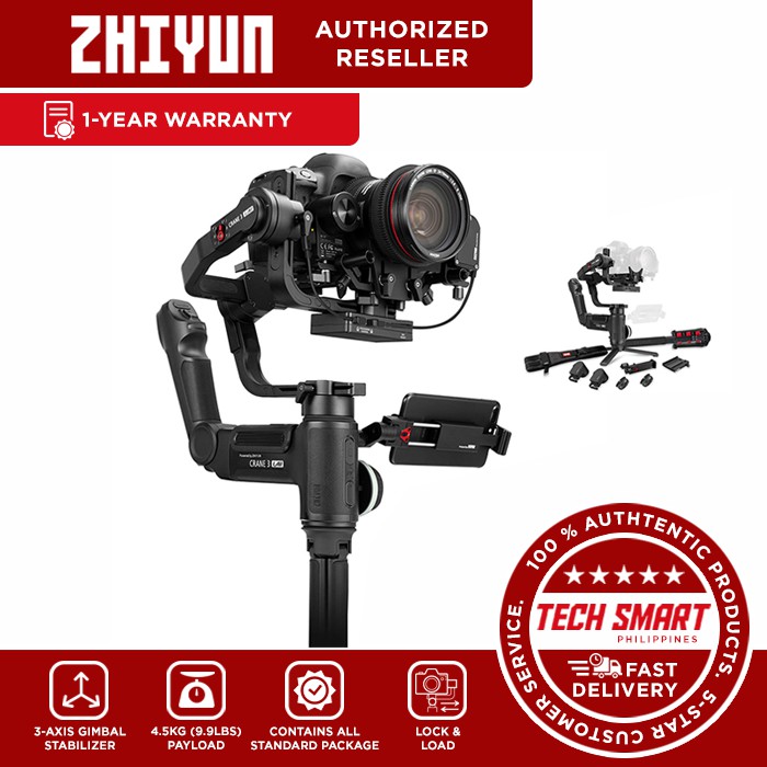 Zhiyun Crane 3 LAB [Creator Package] 3-axis Handheld Gimbal DSLR Camera ...