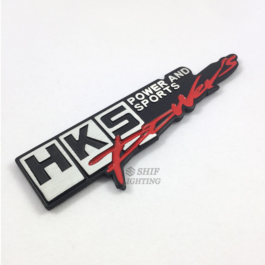 1 Metal HKS POWER SPORTS Car Auto Performance Emblem Sticker | Shopee ...