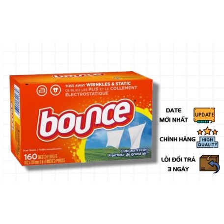 (Retail) Bounce Clothes Fragrance Paper And Fabric Softener Can Be Used ...