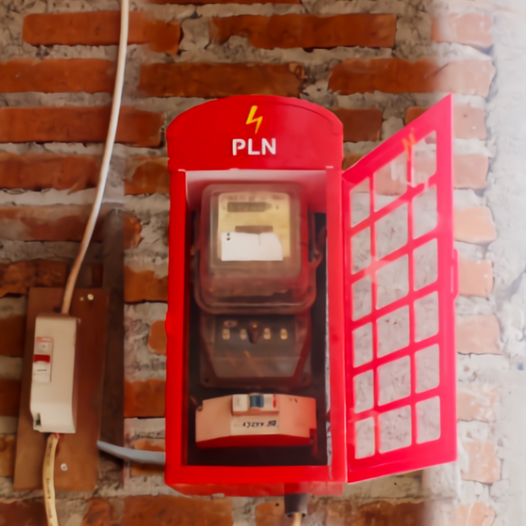 Pln Postpaid Electricity Meter Box, Acrylic Material | Shopee Philippines