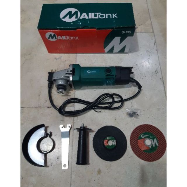 Mailtank Angle Grinder 600watts with Freebies Cutting Disc Grinding ...