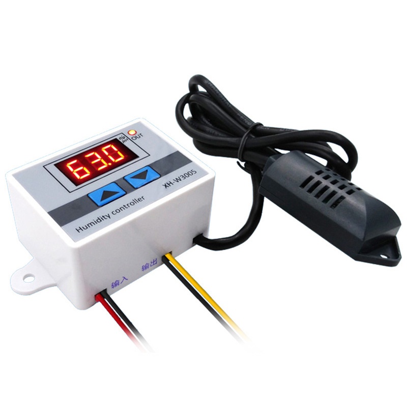 XH-W3005 Digital Humidity Controller 12V 24V 220V Humidity Control ...
