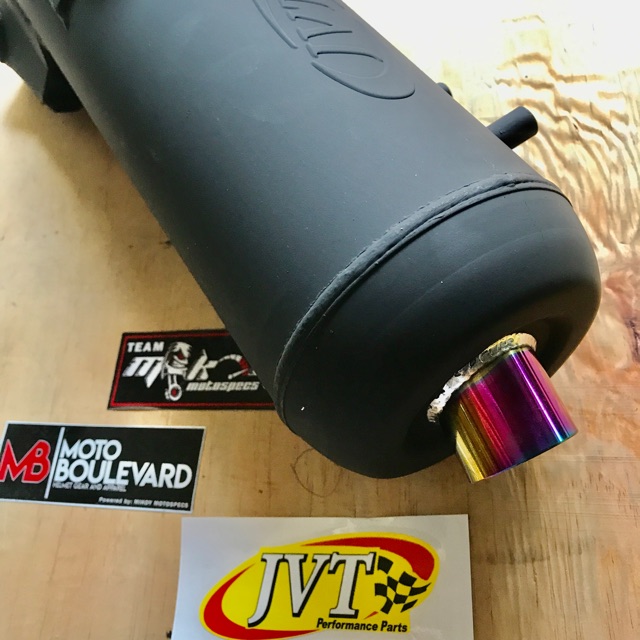 JVT EXHAUST PIPE SILENT KILLER FOR HONDA PCX 150 v2 v3 POWERPIPE ...