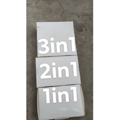 PAPER LUNCH BOX DIVISION 1 DIVISION 2 AND 3 PER 25PCS | Shopee Philippines