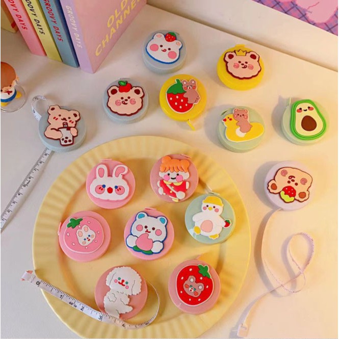 150cm Fun Cartoon Portable Measuring Tape Cute Mini Tape Measure ...