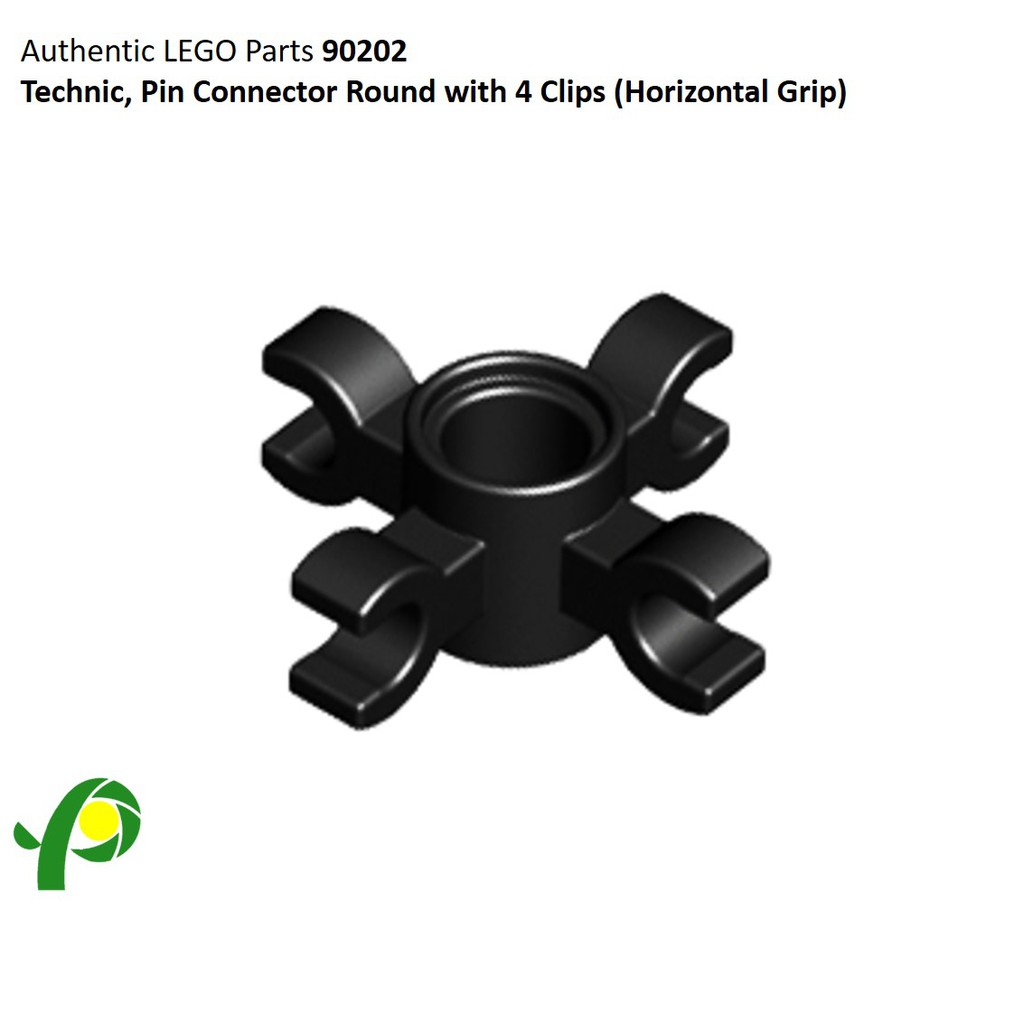 LEGO Parts 90202 Technic Pin Connector Round with 4 Clips (Horizontal ...