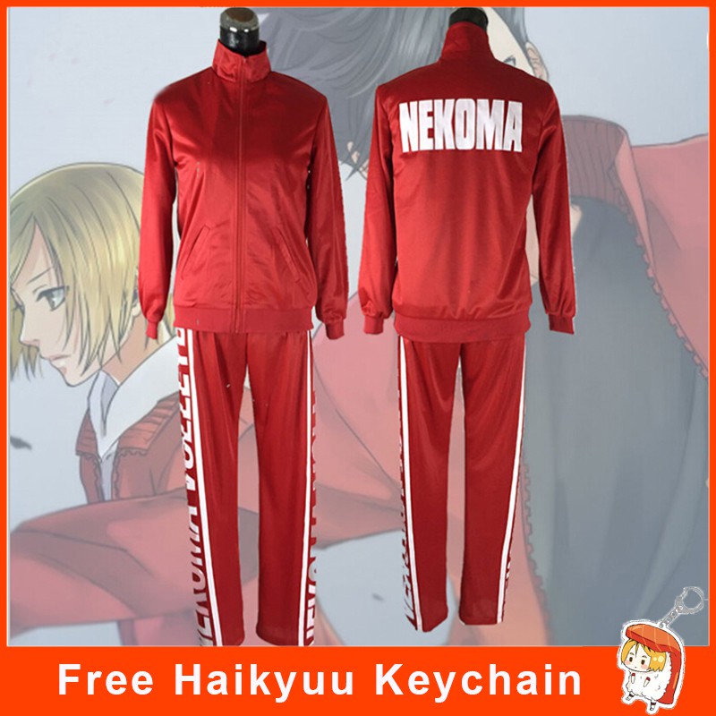 Haikyuu!! Nekoma High School Coat Jacket Cosplay Costume Sport Uniform ...