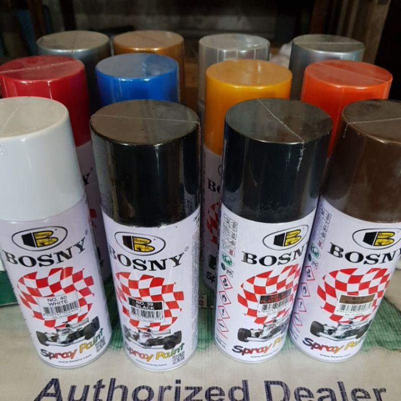 "NEW" Bosny Spray Paint (VARIOUS COLORS) | Shopee Philippines