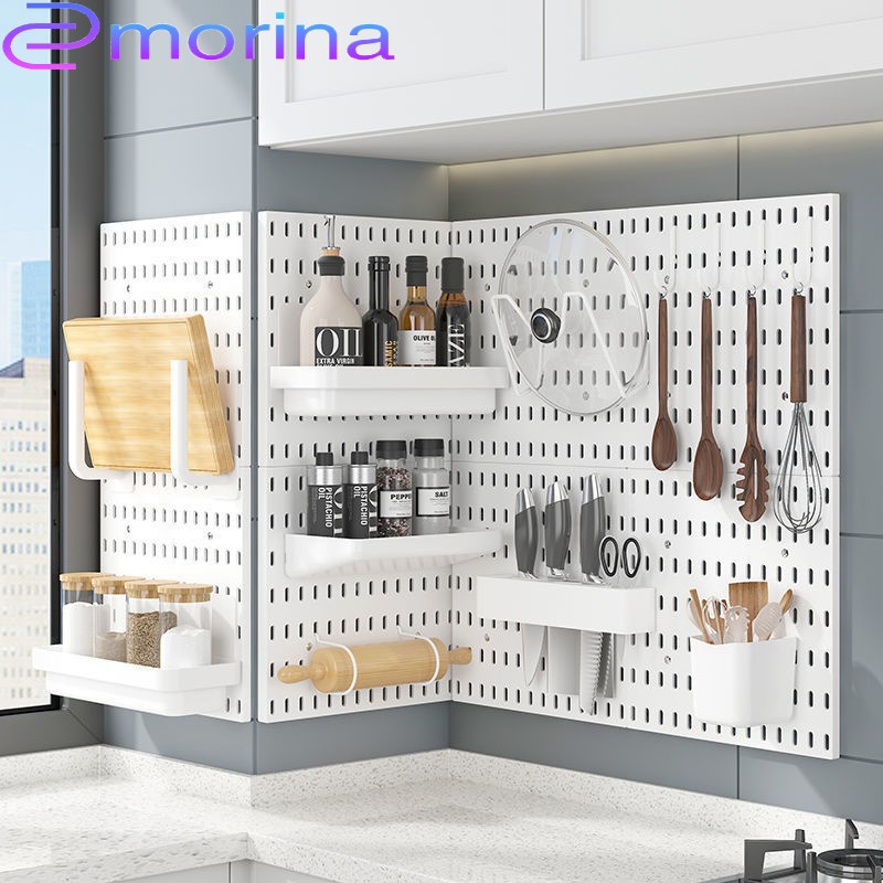 DIY Free Combination Pegboard Dish Rack Kit Hole Board for Organizer ...