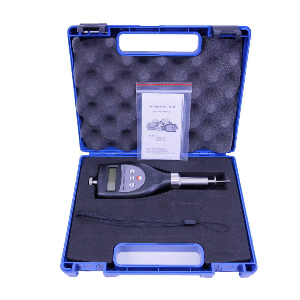 Portable FHT-15 Fruit Hardness Tester with Unit Converse Functions ...