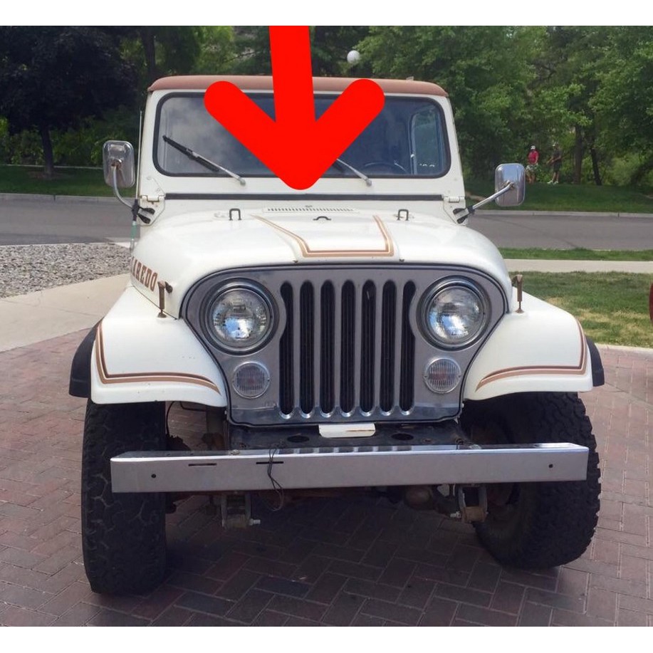 Car Windshield Frame Rubber - Jeep CJ7/CJ8/YJ | Shopee Philippines