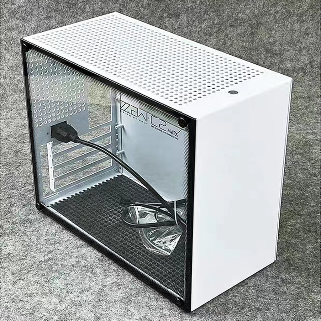 Zzaw C2 Computer Case Support Matx Motherboard Atx Power Supply Desktop Pc Mini Micro Slim
