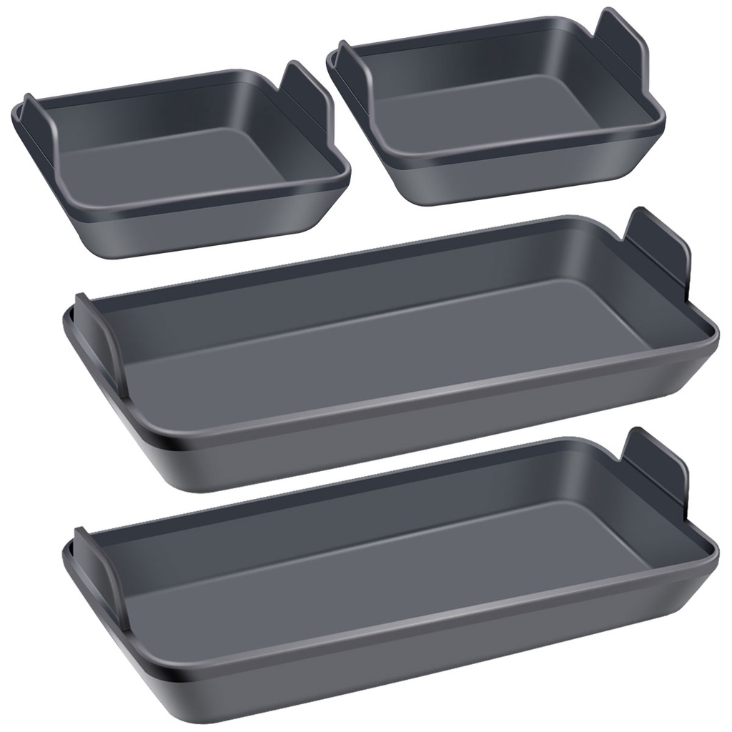 4pcs Silicone Sheet Pan Set Reusable and Durable Baking Pan Dividers ...