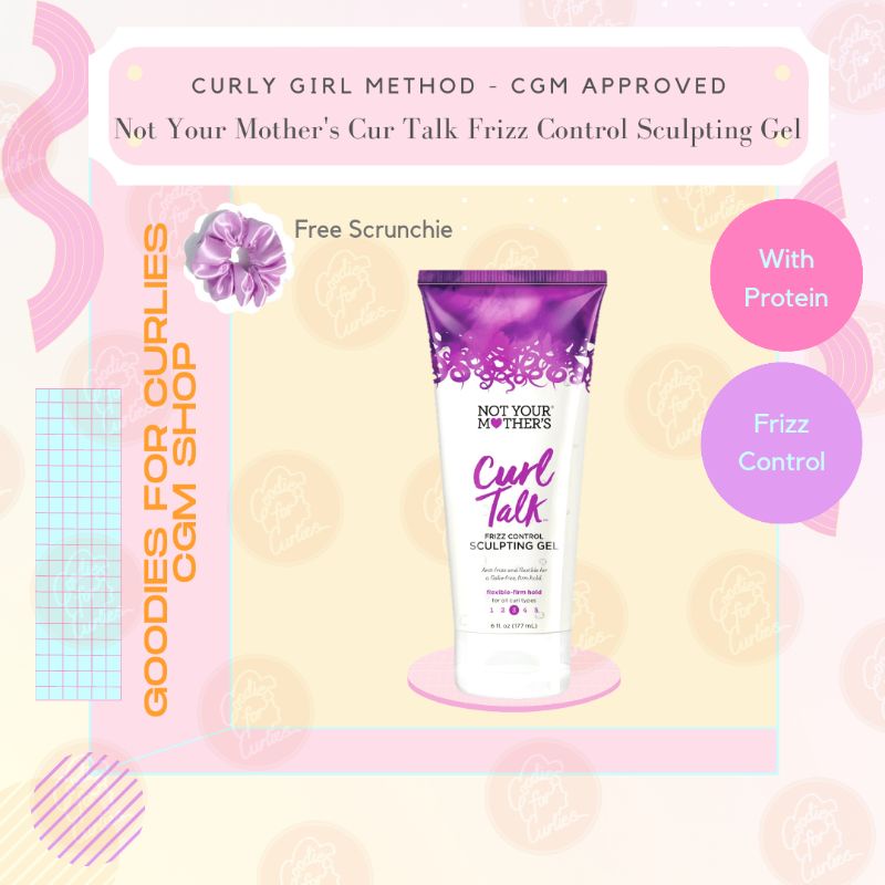 Not Your Mothers Curl Talk Frizz Control Sculpting Gel 177 Ml Cgm