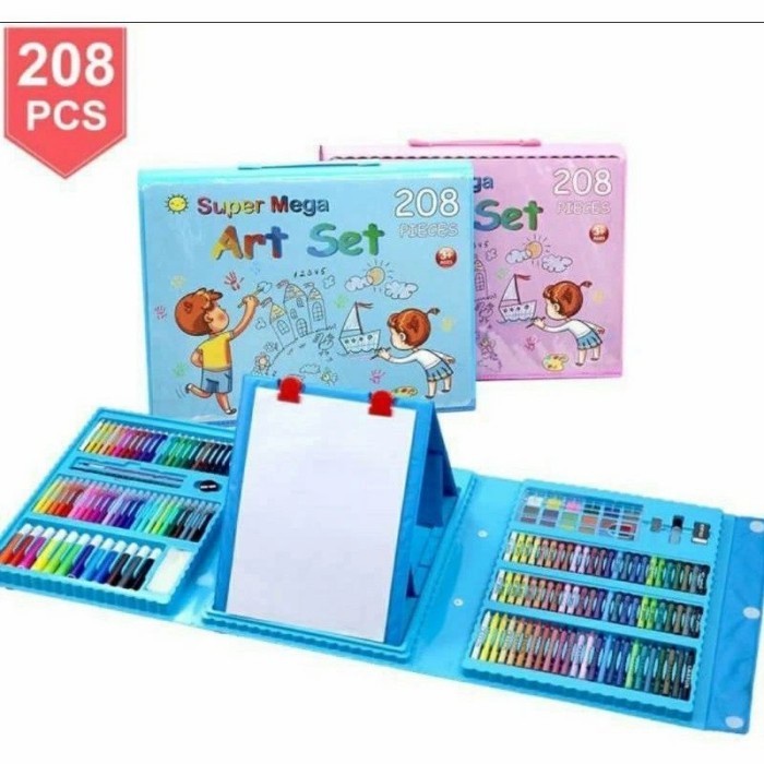 Crayons 208 Pcs Art Set Crayons Drawing Painting Tools Coloring ...