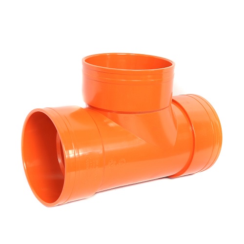 PVC ORANGE FITTING TEE #2 / #3 / #4 / 3X2 / 4X2 / 4X3 | Shopee Philippines