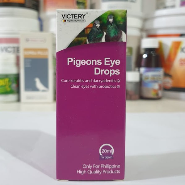 Victery Pigeon Eye Drops 20 ml Philippines Version Clean Eyes with ...