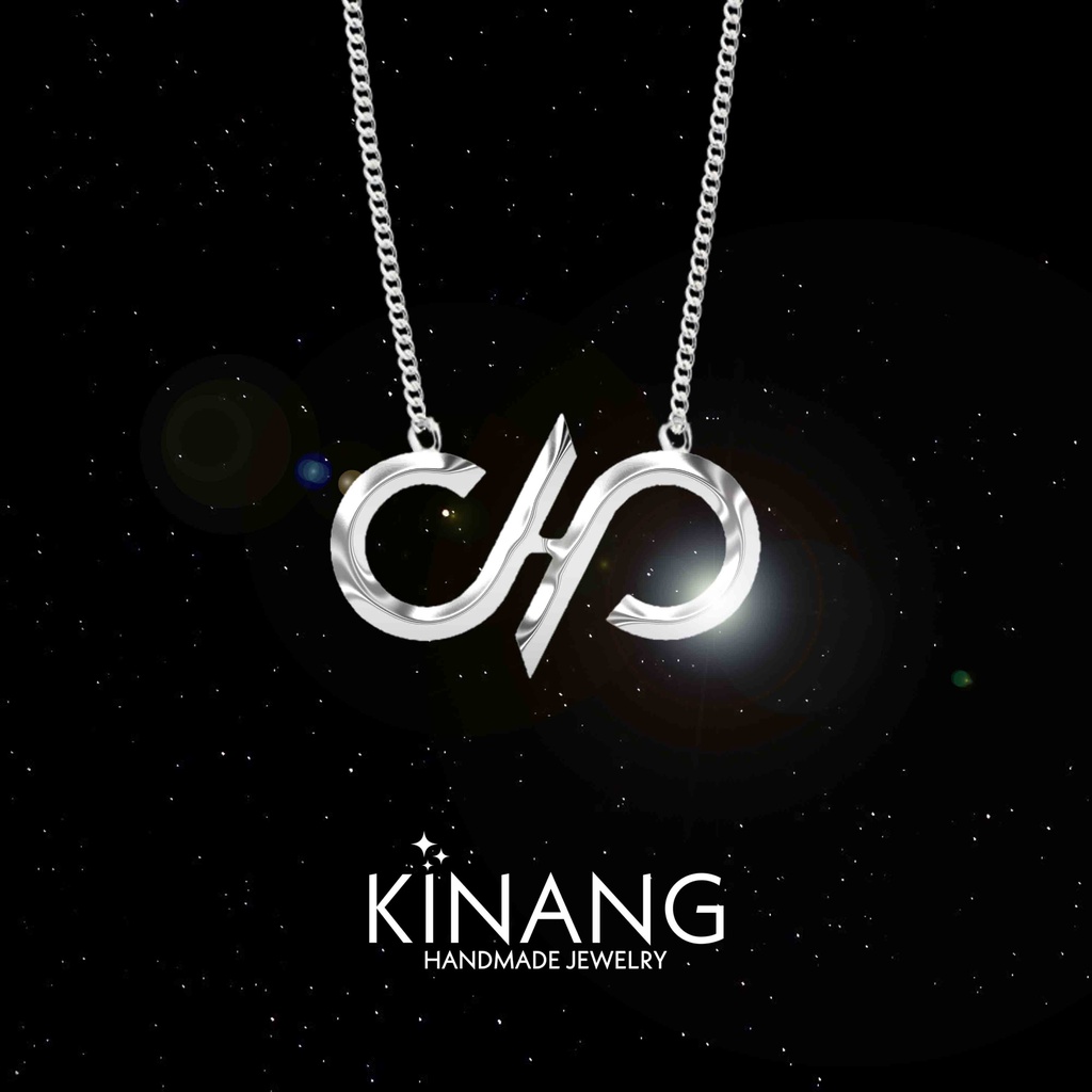 Kinang: "Press Hit Play Logo" Necklace (Charles, Yuuki, JP, Sev ...