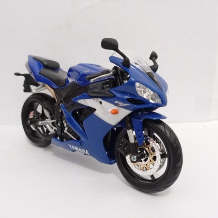 Yamaha YZF-R1 Maisto 1:12 Miniature Motorcycle sport Diecast | Shopee ...