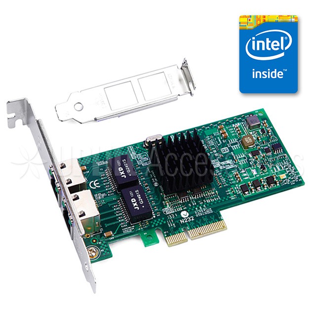 Intel I350 10/100/1000Mbps Gigabit Server LAN Card 2-Port with Teaming ...