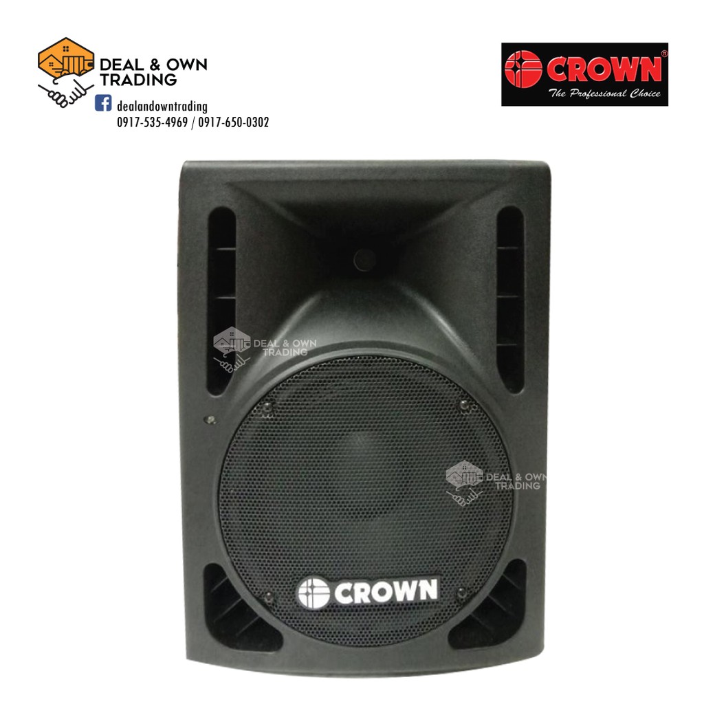 Crown PRO-1006A 2 CH 200W Amplified Baffle Speaker | Shopee Philippines