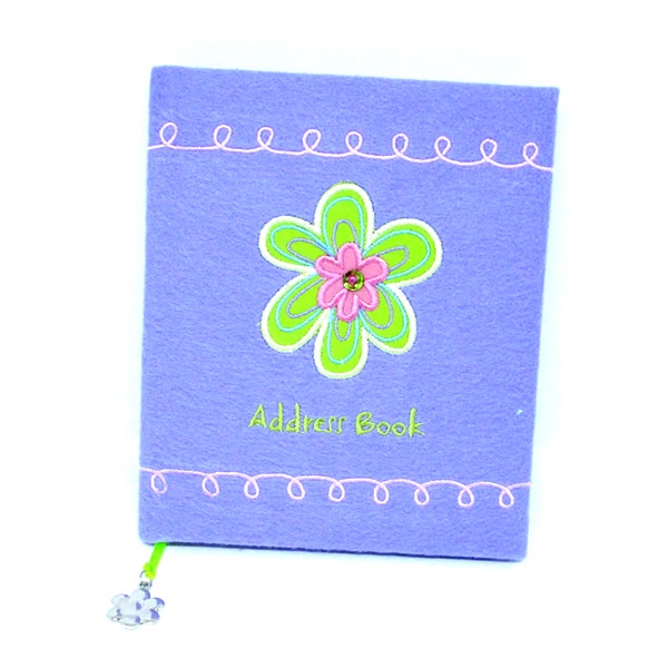 Felt Address Book (flower) | Shopee Philippines