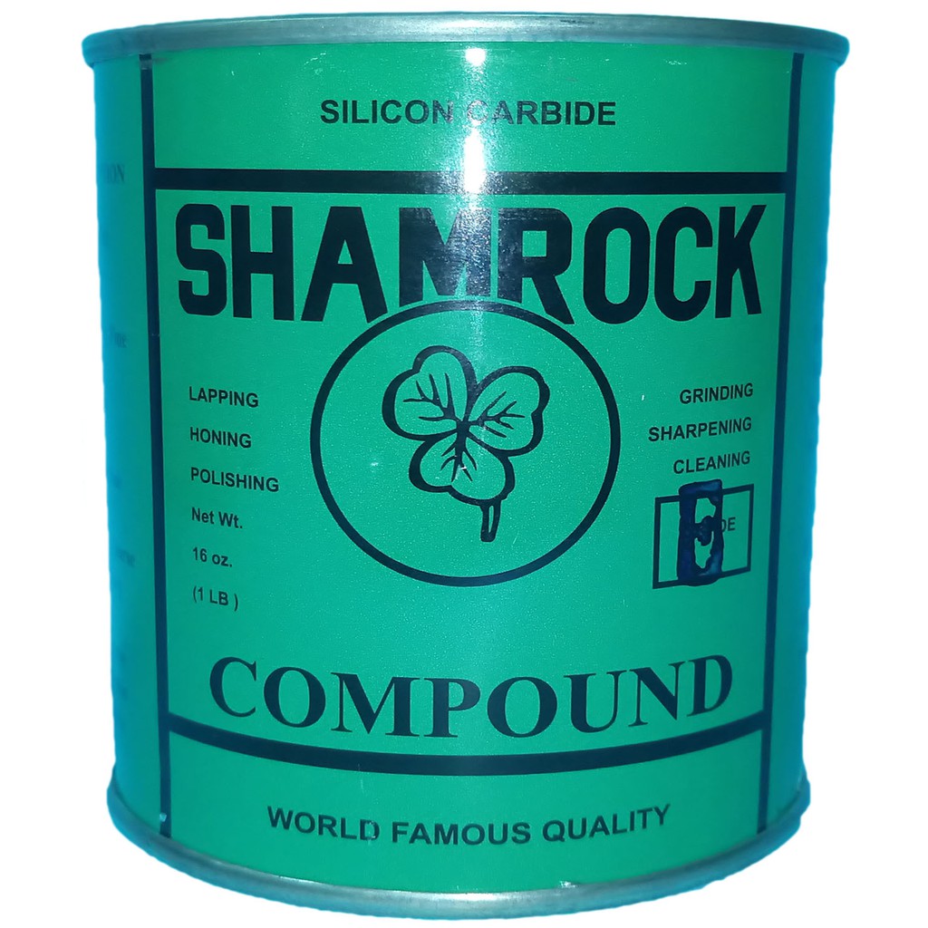 SHAMROCK GRINDING COMPOUND E GRIT 120 COARSE ( 1 LB 16 OZ