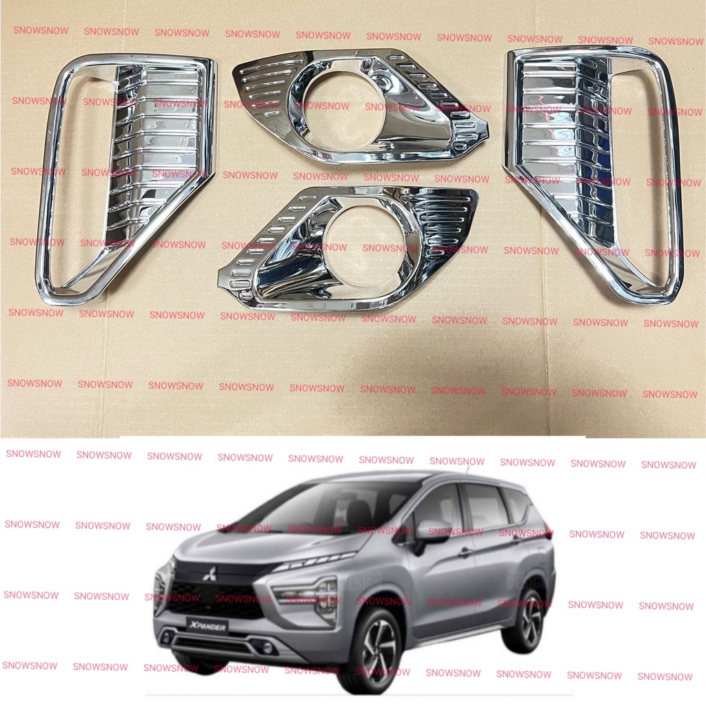 Package Foglamp Reflector Cover Xpander 2021 2022 2023 Up Carbon Chrome ...