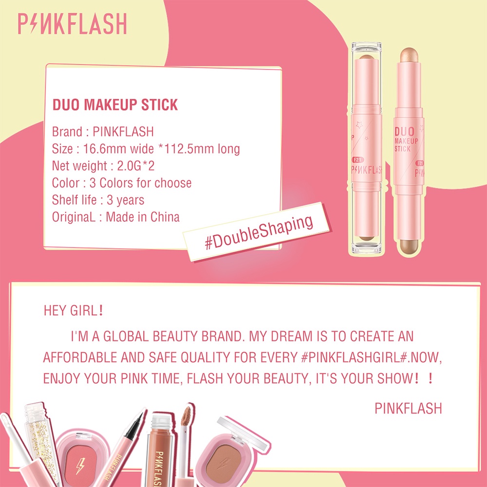 PINKFLASH Blush Highlighter Palette | Shopee Philippines