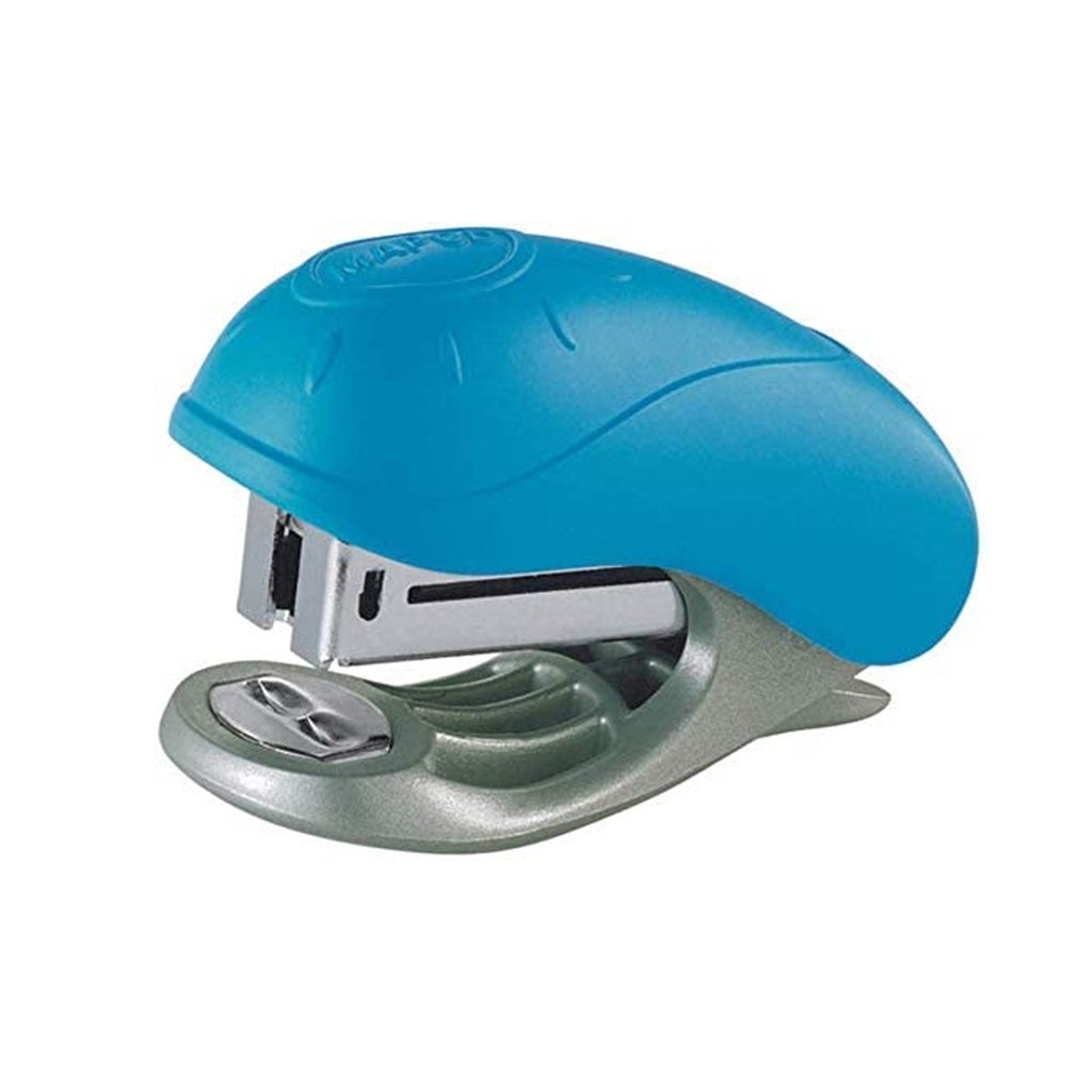 MAPED Mini Vivo Plastic Stapler Set Blue | Shopee Philippines