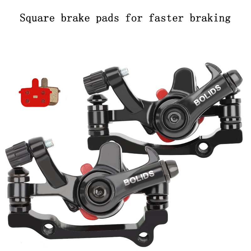 Bicycle Front Rear Caliper Mechanical Disc Brake Mtb Mountain Parts ...