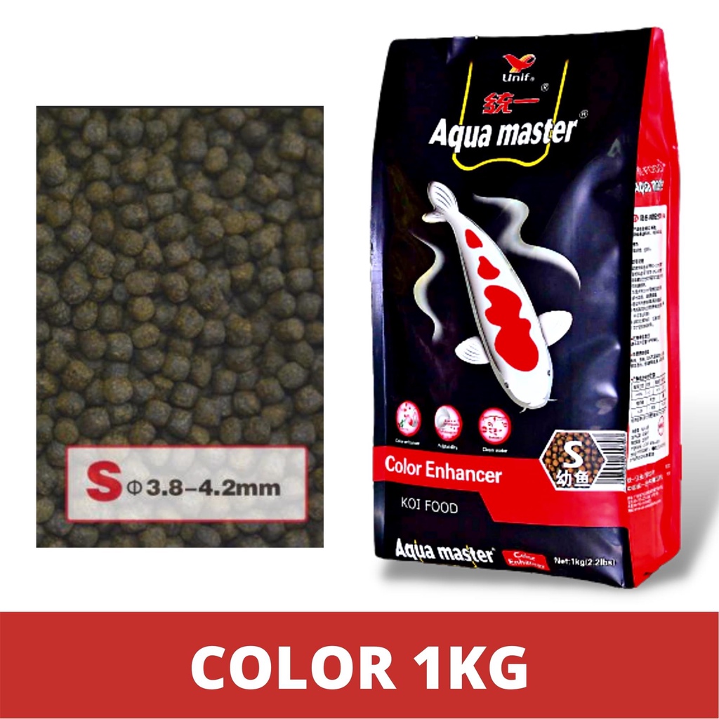 Aquamaster Koi Food Color Enhancer 1kg | Shopee Philippines