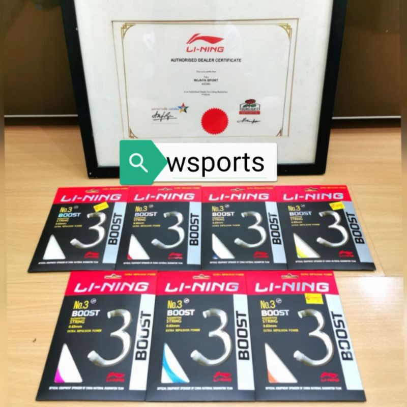 Lining Badminton String No 3 Boost Original | Shopee Philippines