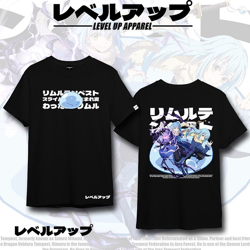 Anime Shirt Rimuru Tempest Reincarnated as a Slime | Shopee Philippines