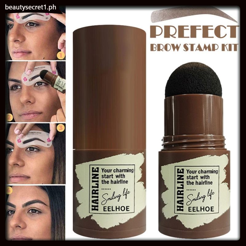 SPOT eelhoe Brow Stamp Shaping Kit Waterproof Eyebrow Powder Makeup ...