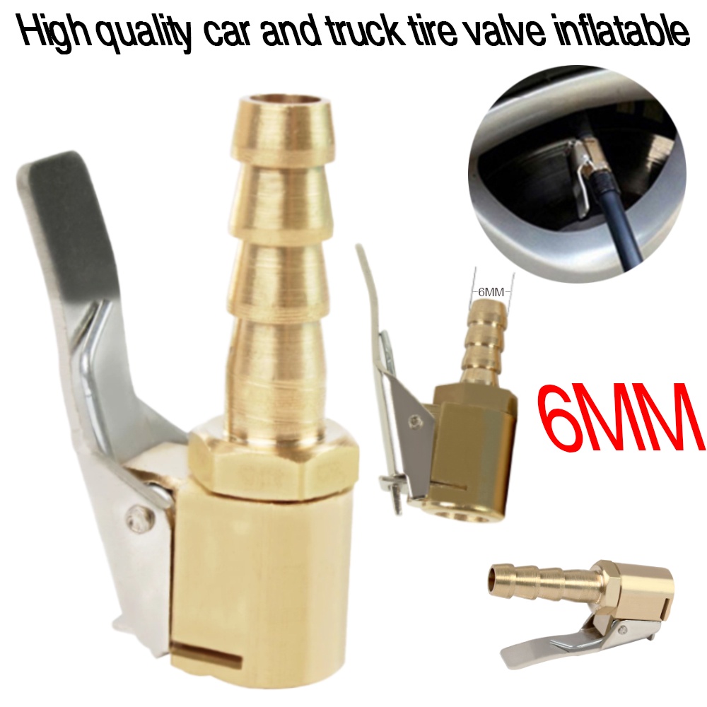 [Spot] car and truck tire valve inflatable chuck pure copper chuck type ...