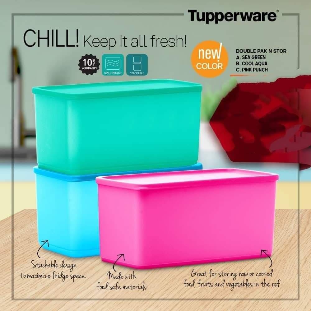TUPPERWARE 1-PC JUMBO PAK N STOR 3.1L | Shopee Philippines