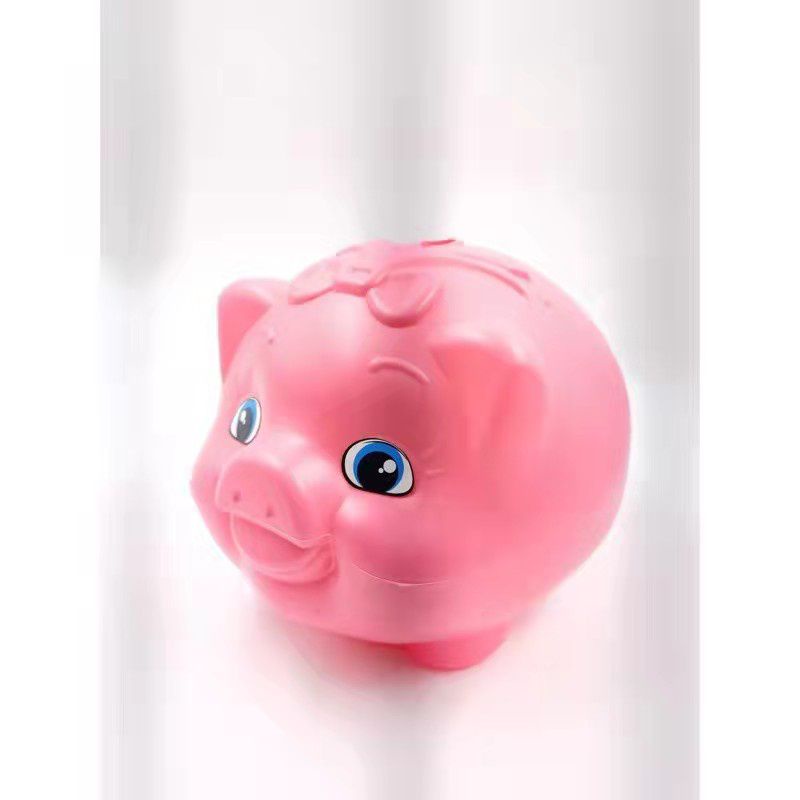 Big plastic piggy bank/coin bank baboy | Shopee Philippines