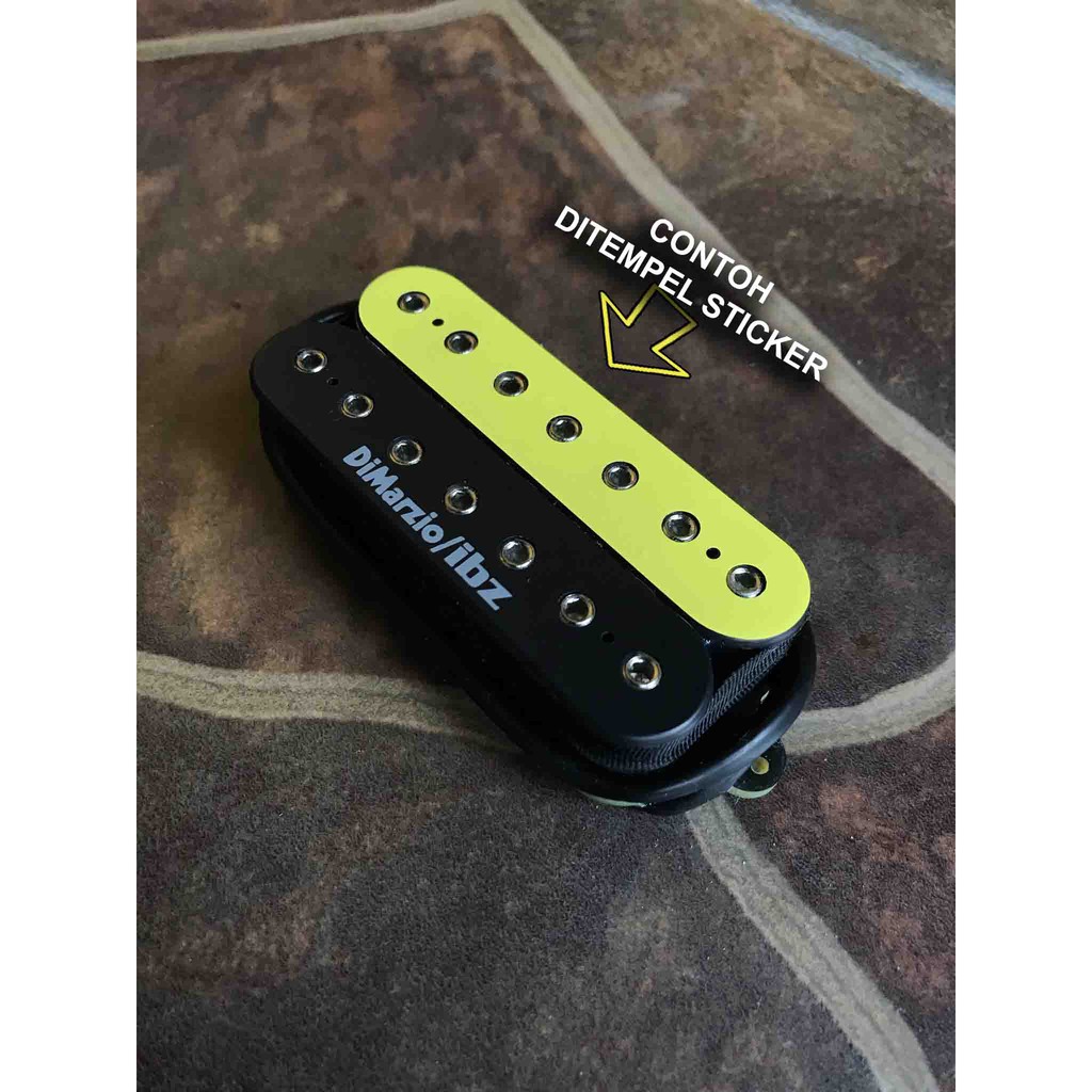 Humbucker 7 String Sticker Sticker Sticker Electric Guitar Pickup Cover ...