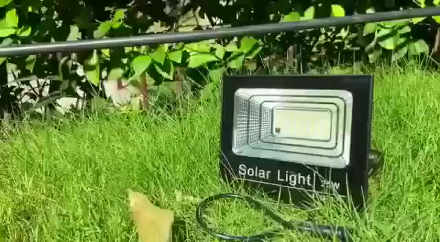 NSS Solar light 100W waterproof LED solar flood light HP Solar Panel ...