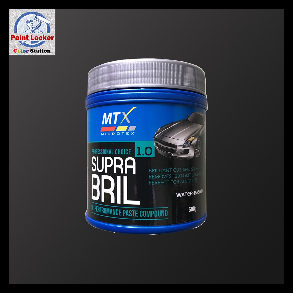 Microtex MTX SupraBRIL Rubbing Compound - 500 g | Shopee Philippines