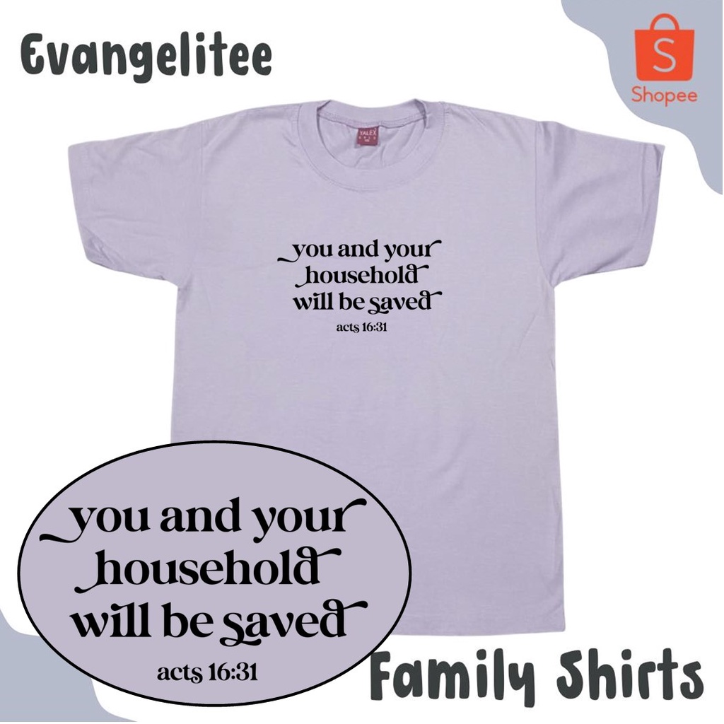 CHRISTIAN STATEMENT FAMILY TSHIRT | Shopee Philippines