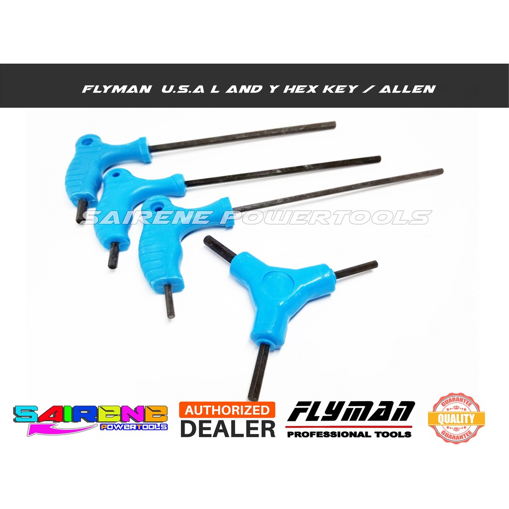 L and Y allen Wrench screw tool universal hexagon key | Shopee Philippines