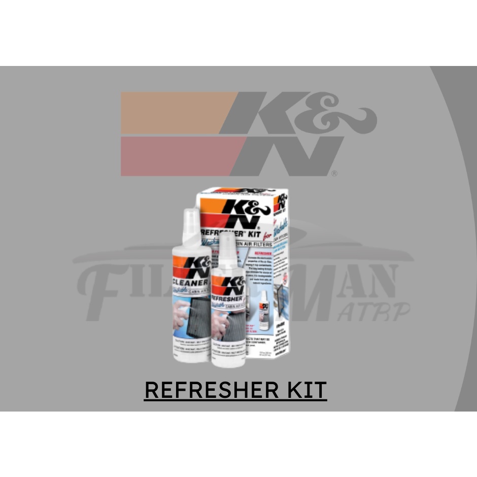 K&N Cabin Filter Refresher Kit | Shopee Philippines