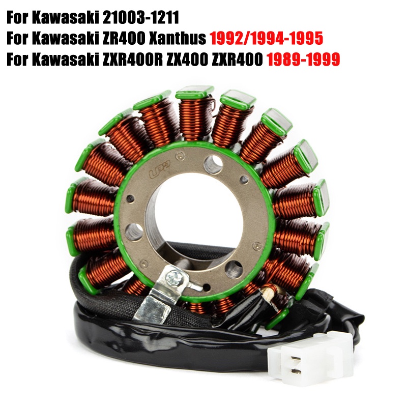 Stator Coil For Kawasaki ZR400 Xanthus 1992/1994-1995 ZXR400R ZX400 ...