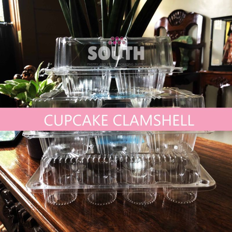 Packed by 100s C40, C41, C42 CUPCAKE CLAMSHELL | Shopee Philippines
