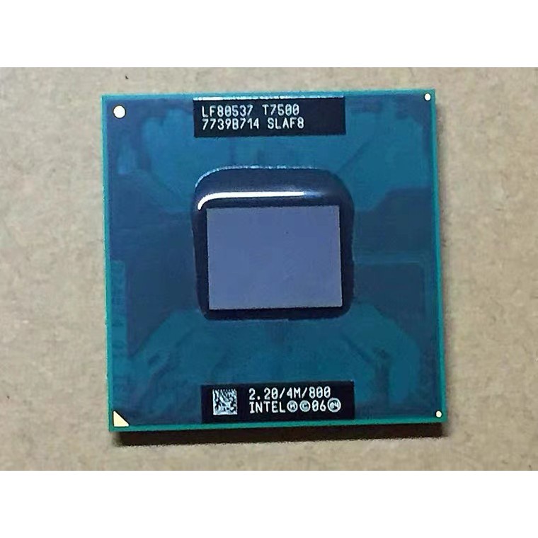 Intel Core 2 Duo T7500 SLA44 SLAF8 2.2 GHz Dual-Core Dual-Thread CPU ...